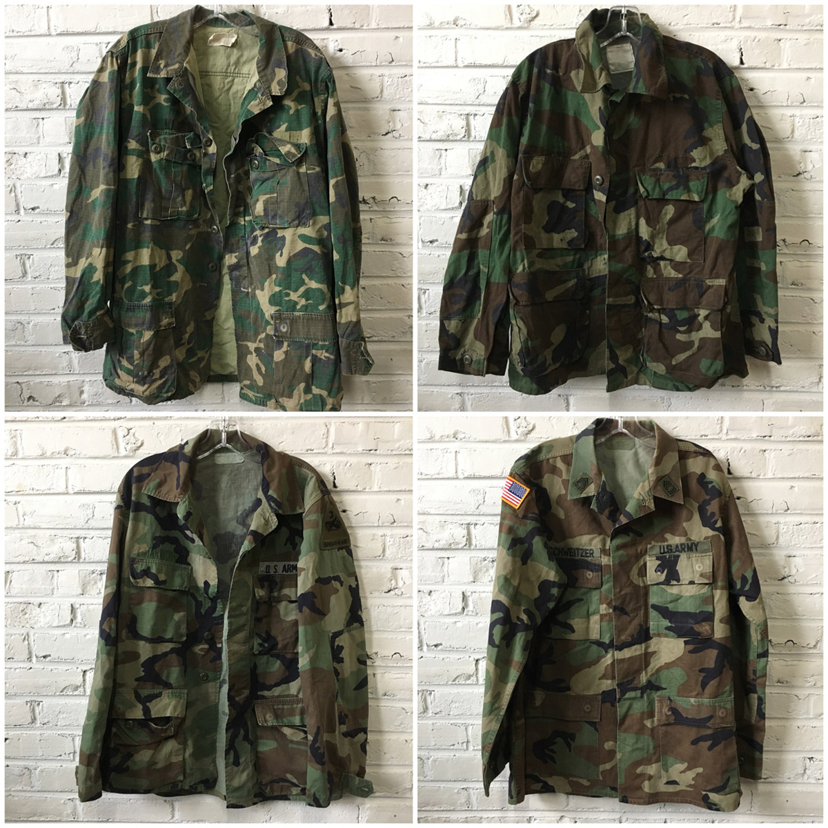 Wholesale mix of Military Clothing sold by the pound: Bulk Vintage Clothing